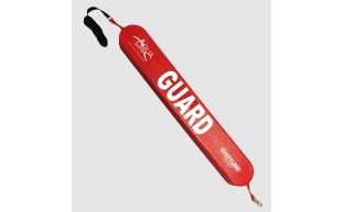 POOL360 | 40" Red ExoTube® Rescue Tube with Brass Hardware