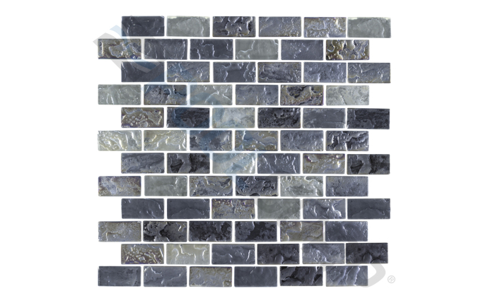 POOL360 | 1" x 2" Nordic Shores Volcanic Pool Tile