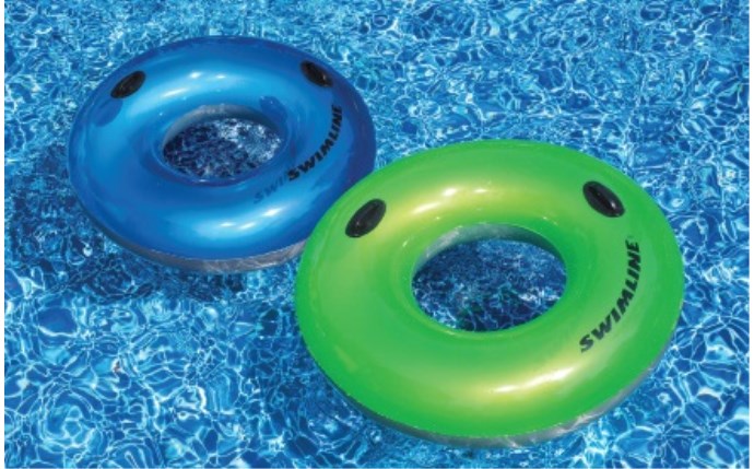 POOL360 | Swim Ring with Handles Assorted 36"