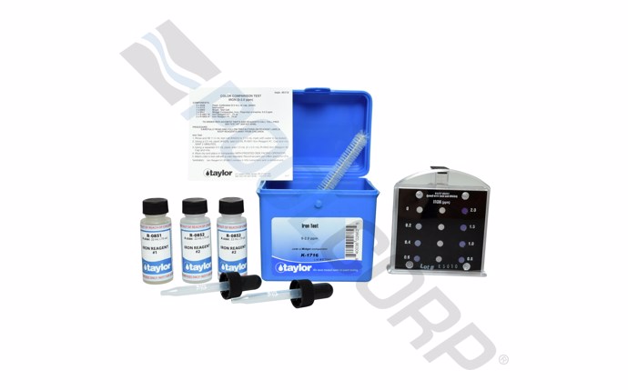 POOL360 | Midget Comparator Iron Test Kit 0-2.0 ppm Range