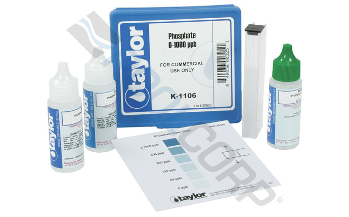 POOL360 | Phosphate Test Kit, 0-≥1000 or 0-6000 ppb