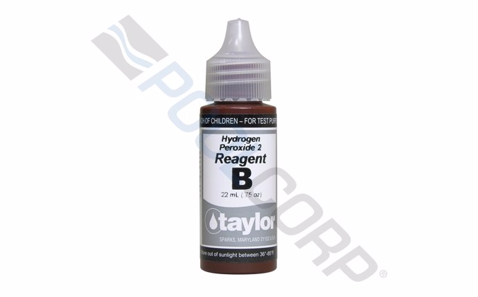 POOL360 | Reagent B Hydrogen Peroxide 2, .75 oz Dropper Bottle
