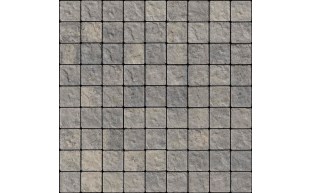 POOL360 | 2 3/8"H x 3 1/4" x 3 1/4" Squadra Slate Paver Shale Gray