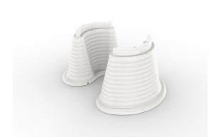 POOL360 | 12" White Granite SPLASH Series Shayz Lounger Risers for up ...