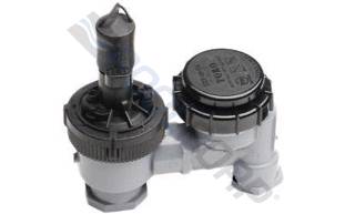 POOL360 | 3⁄4” Electric NPT Anti-Siphon EZ-Flo Valve with Flow Control