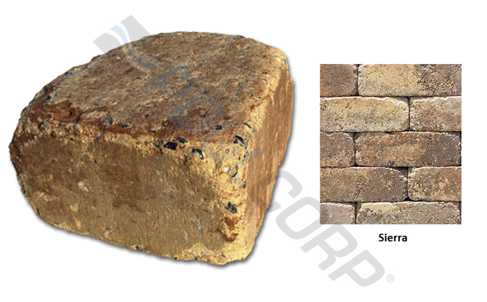 POOL360 | 4" x 7"/5" x 8" Sierra Munich Wedge Block