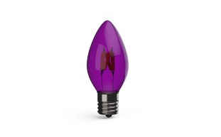 POOL360 | Purple C7 (E12) Retro Filament LED Bulbs