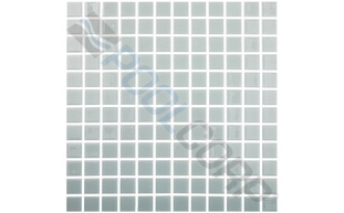 POOL360 | 1" x 1" Colors Clear Gray Pool Tile
