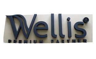 LOGO WELLIS 3D 1300X490X30MM | POOL360