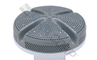 POOL360 | 2" Gray Equalizer Wall Fitting For 6" Ultra Suction