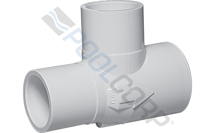 POOL360 | Gunite Venturi Tee #7 1" S x 1" Spigot 3⁄4" S