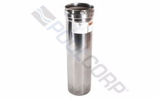 POOL360 | Z-Vent Stainless Steel Single Wall Vent Pipe; 6" x 2'